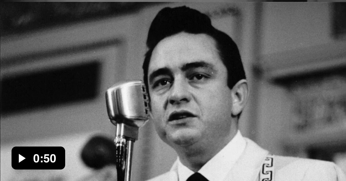 I won't lie, I like this Ai generated song from Johny cash - 9GAG