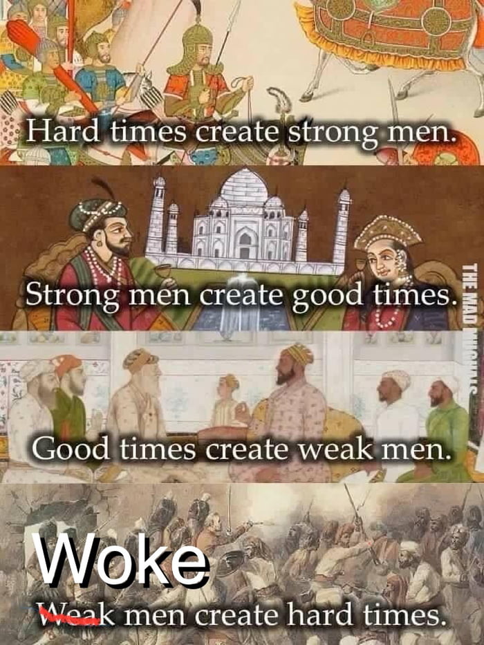 Woke men, hard times - 9GAG