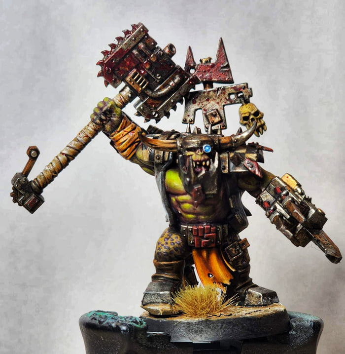 My boss nob is ready to WAAAAGH! - 9GAG
