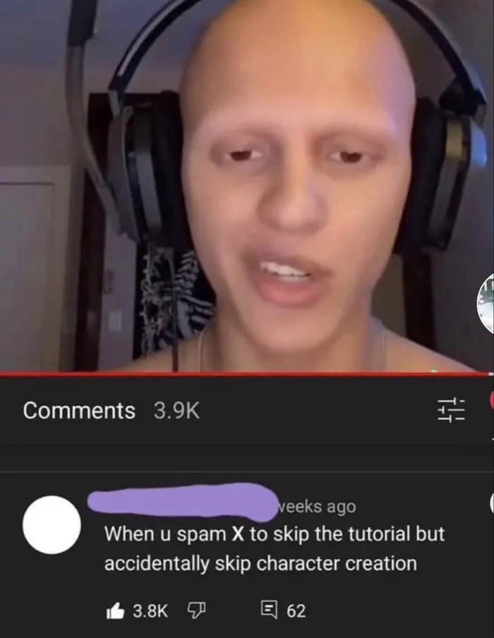 Skipped character creation - 9GAG