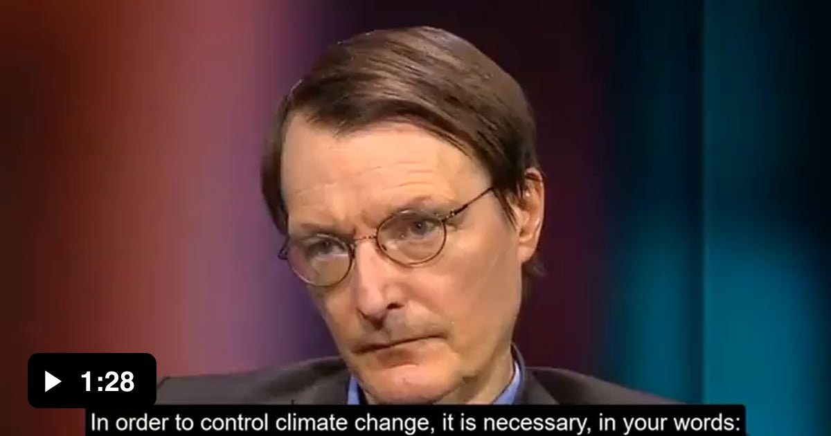 German Health Minister talks about Climate lockdowns - 9GAG