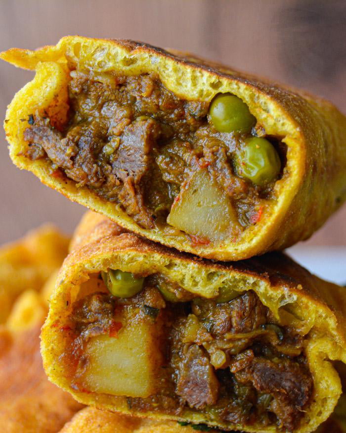 Caribbean Beef and Potato Pasty (Trinidad Aloo Pie) - 9GAG