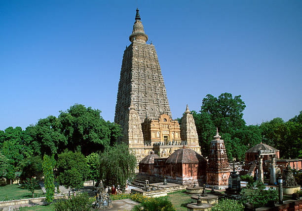 The Mahabodhi Temple a UNESCO World Heritage Site, is an ancient ...