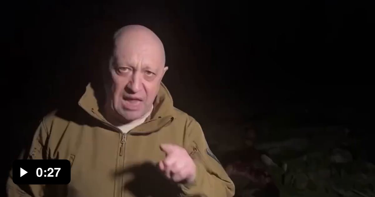 Just in, Wagner boss Prigozhin is going completely nuts tonight: "Shoigu! Gerasimov! Where the f ...