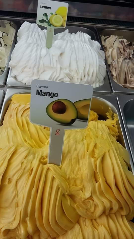 That's a weird looking mango - 9GAG