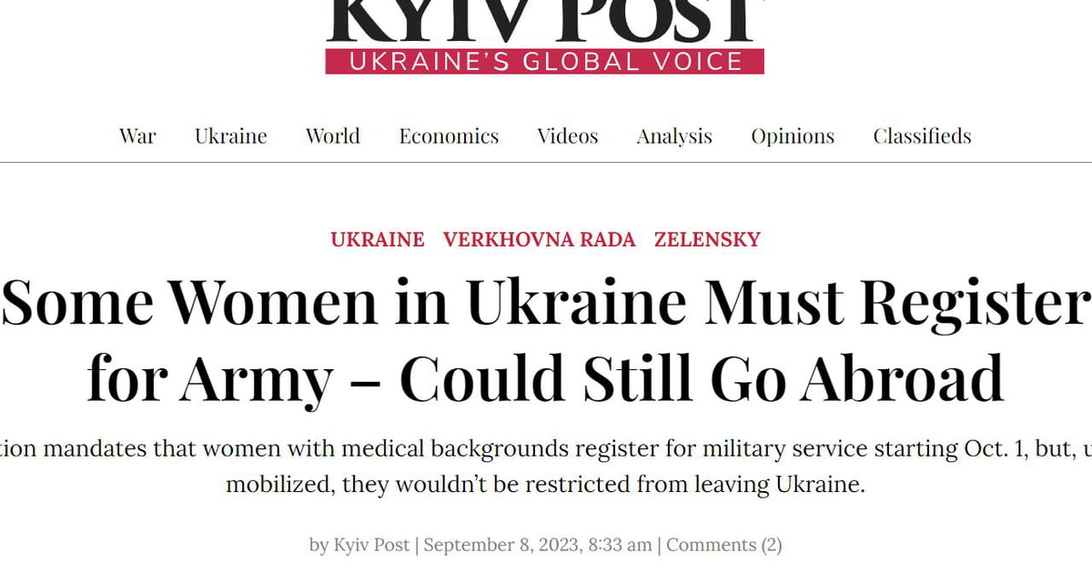 War must go well, if you have to conscript women - 9GAG