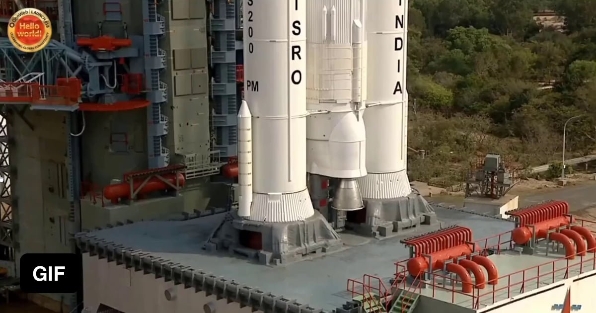 ISRO launches India’s largest LVM3 rocket carrying British OneWeb's 36 ...