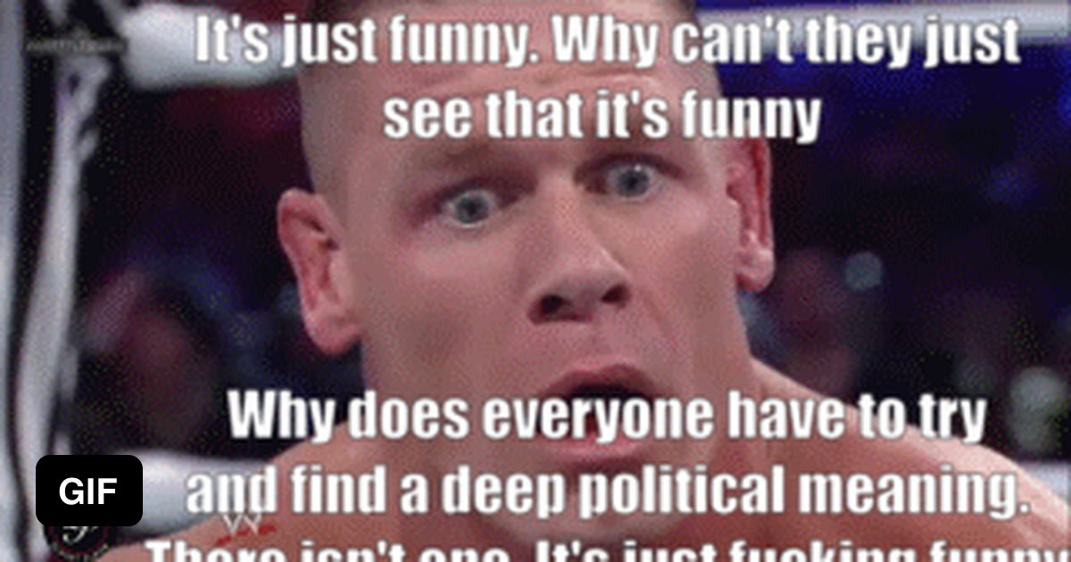 Me forgetting people can't just think something is funny without trying ...