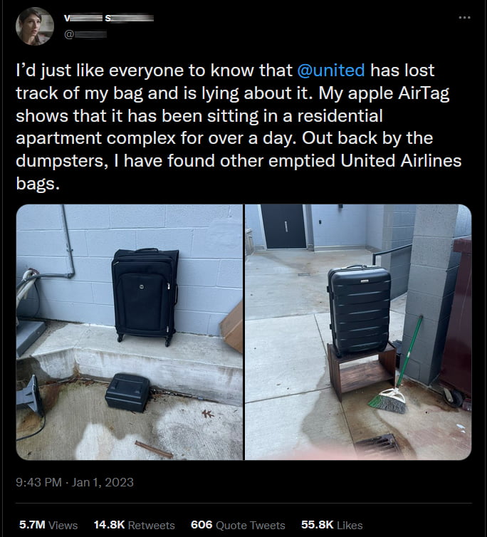 When United Airlines can't/won't tell a customer where their missing luggage is - 9GAG