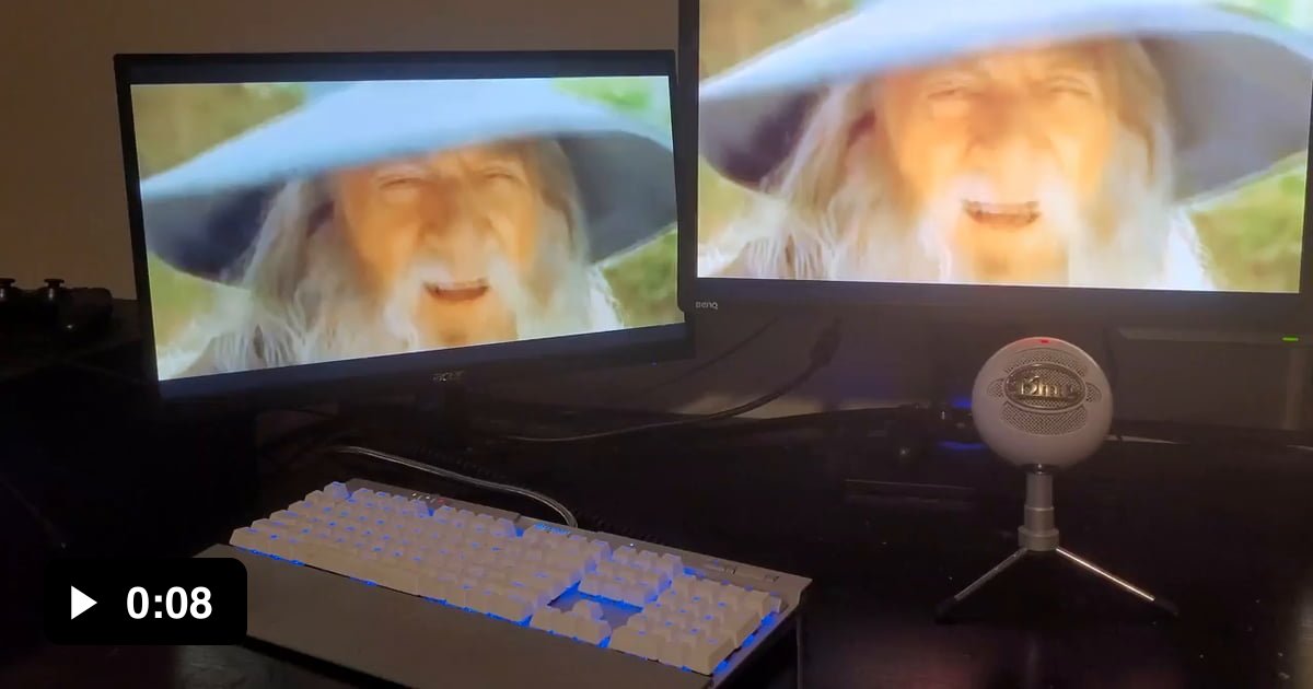 When you finally get a 3 monitor setup - 9GAG