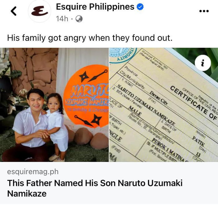 This is worse than a misplaced "h" in Filipino names. - 9GAG