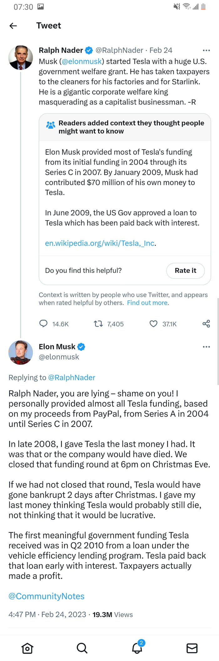 Ralph Nader made his name lying about car safety. - 9GAG