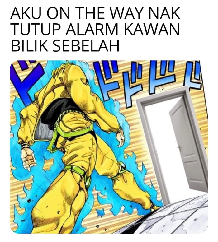 Kalau dah tido mati tak payah ler pasang alarm phone - 9GAG