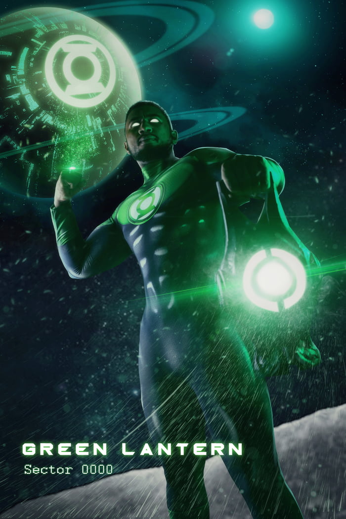 Green Lantern John Stewart Cosplay