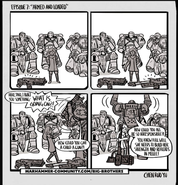 No wonder Tau suck at melee - 9GAG