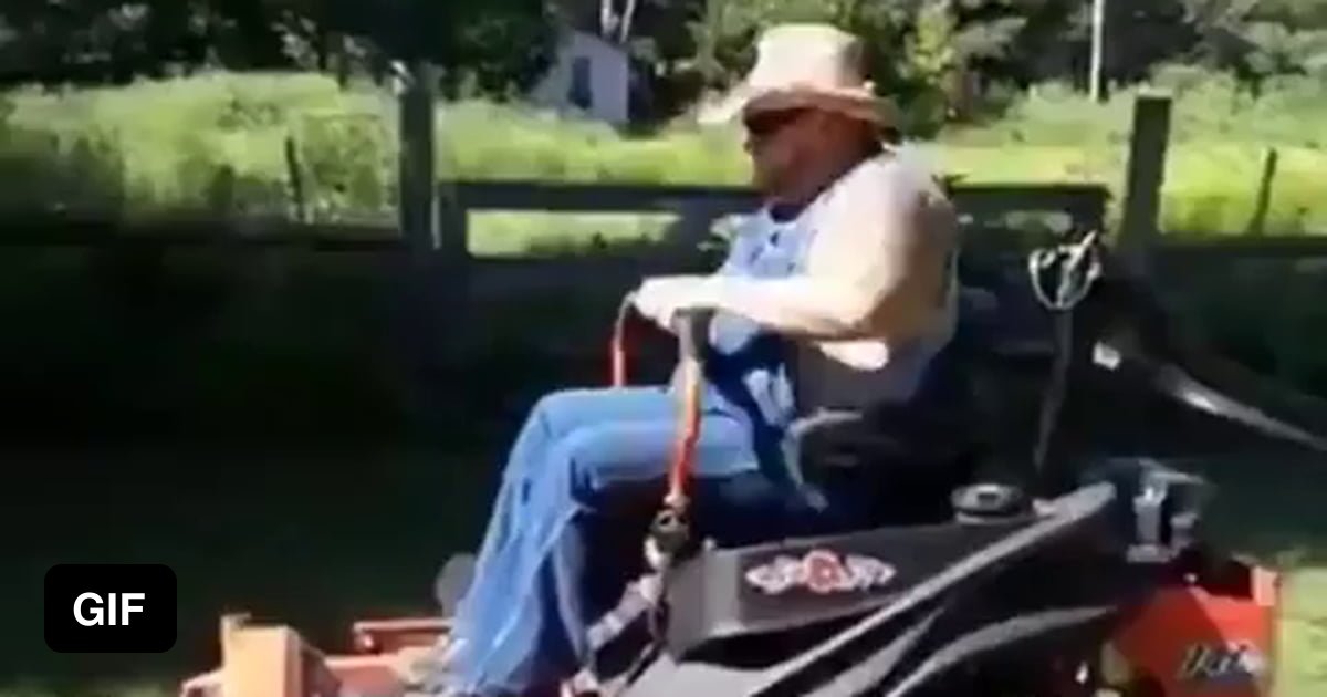 Redneck rides it like it's hot - 9GAG