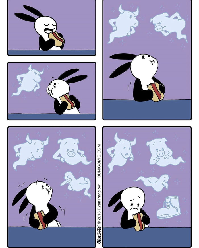 Ghost hot dog - 9GAG