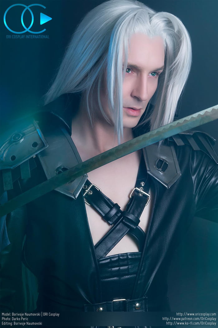 Sephiroth by Ori Cosplay, celebrating Final Fantasy VII Release - 9GAG