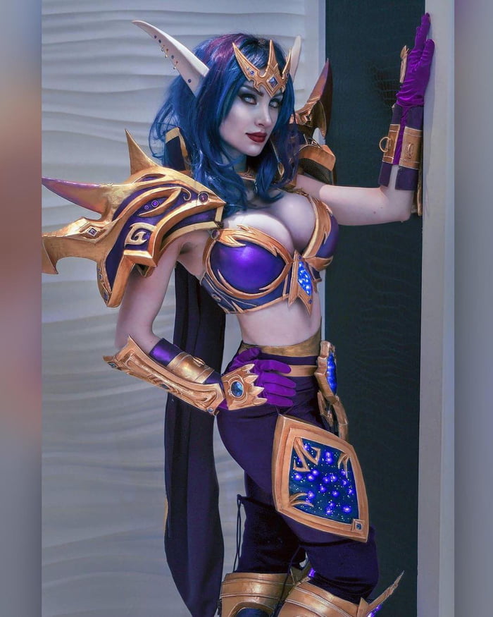 Void Elf Cosplay - World of Warcraft by Azura - 9GAG