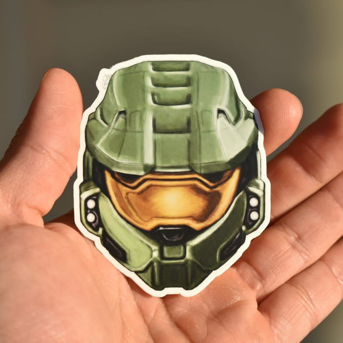My master chief stickers finally arrived! Who's excited for halo ...