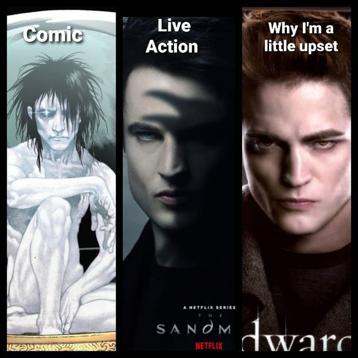 Dream should resemble Edward SCISSORHANDS rather Cullen, so I'm losing ...