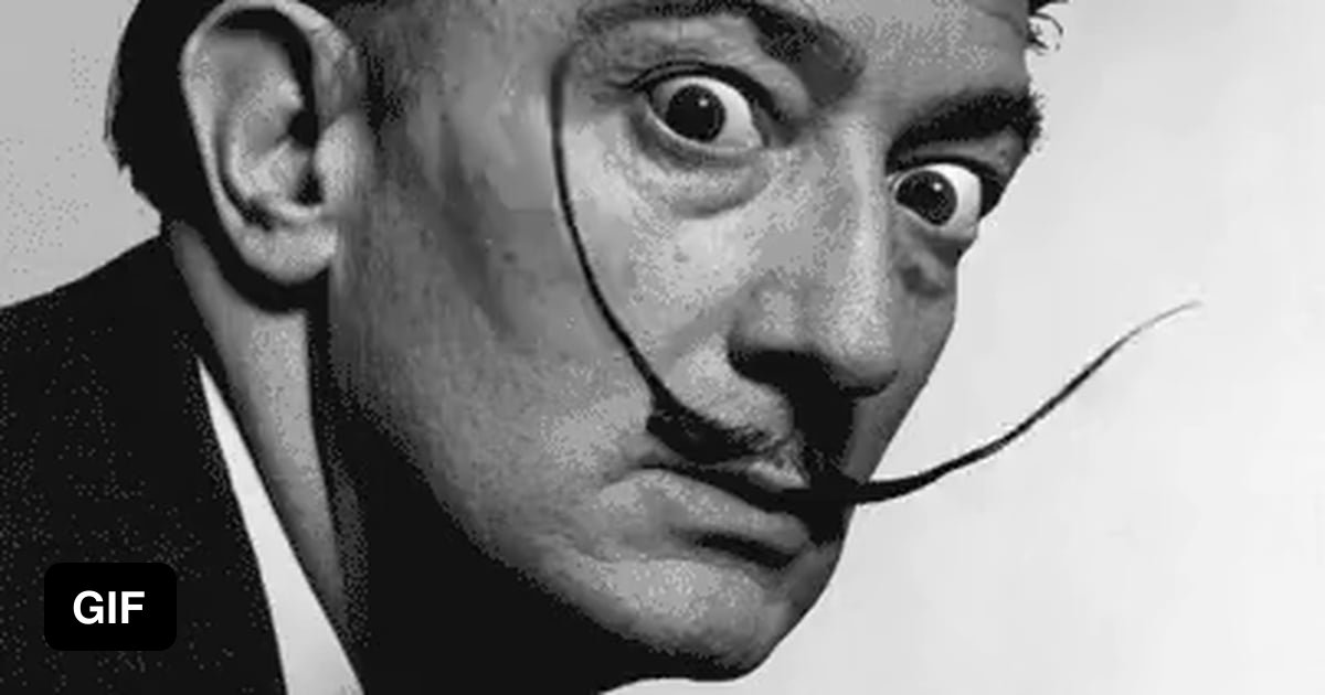 If Dali was alive now, he would edit himself all the time - 9GAG