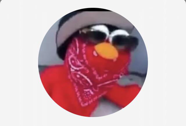 Gangster Elmo: don’t mess with - 9GAG