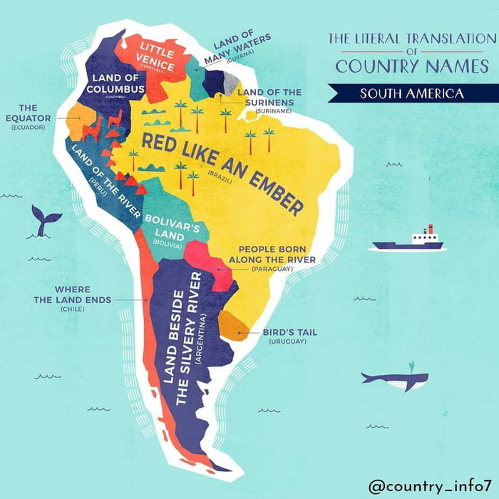 The Literal Translation Of Country Names (Part 5) - 9GAG