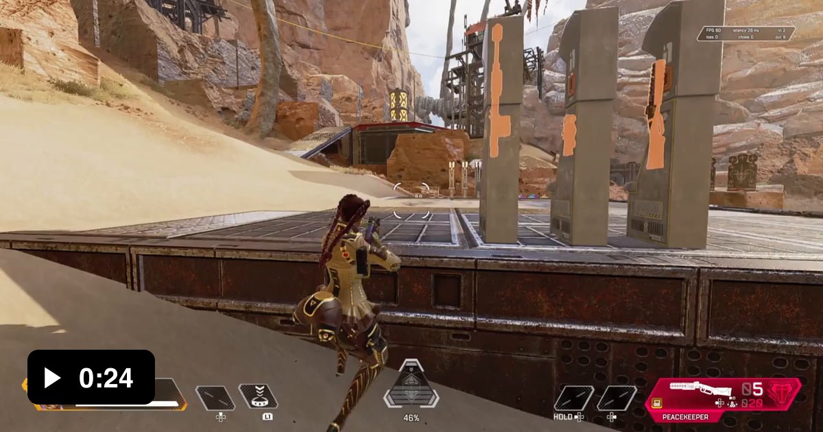 Loba's crouch animation is still puts her at a disadvantage - 9GAG