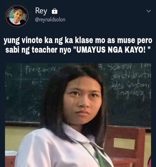 Feeling maganda ka din maam?? - 9GAG