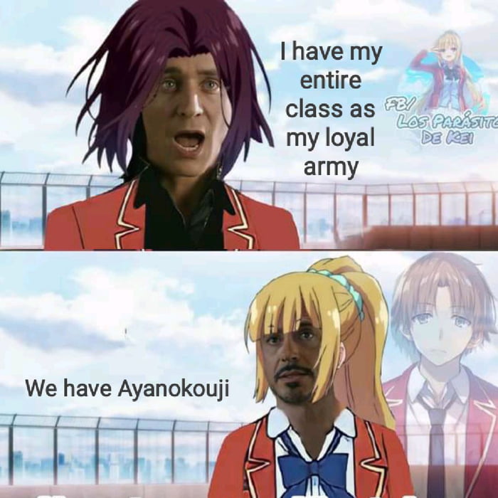 Classroom of the Elite in a nutshell: - 9GAG