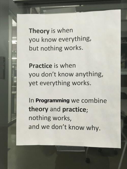 Coding in a nutshell - 9GAG