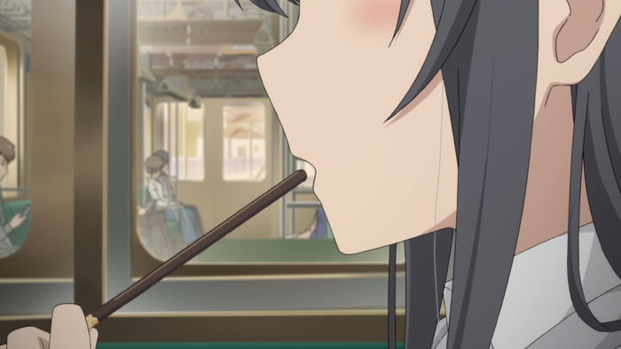 Seishun Buta Yarou wa Bunny Girl Senpai no Yume wo Minai - pocky - Mai - 9GAG