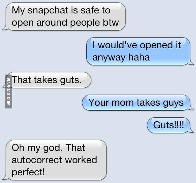 Damn autocorrect... - 9GAG