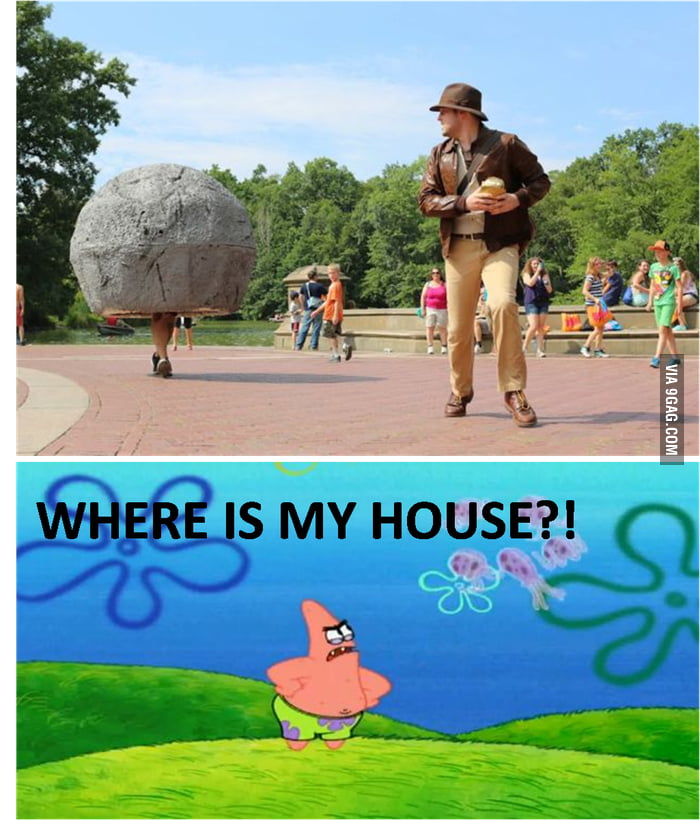 Poor patrick - 9GAG