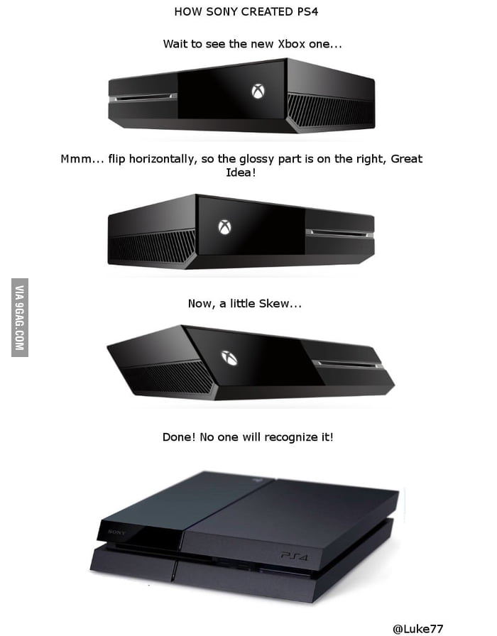 How Sony Invented PS4 - 9GAG