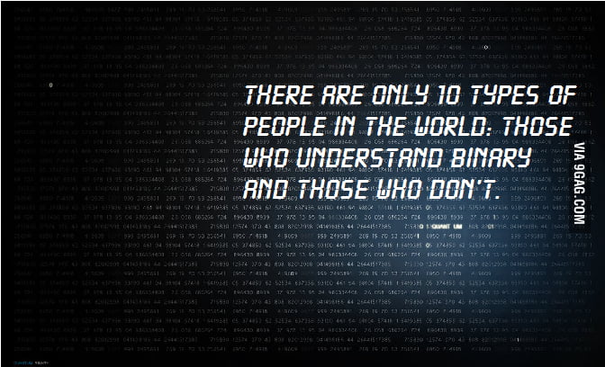 Just a binary joke - 9GAG