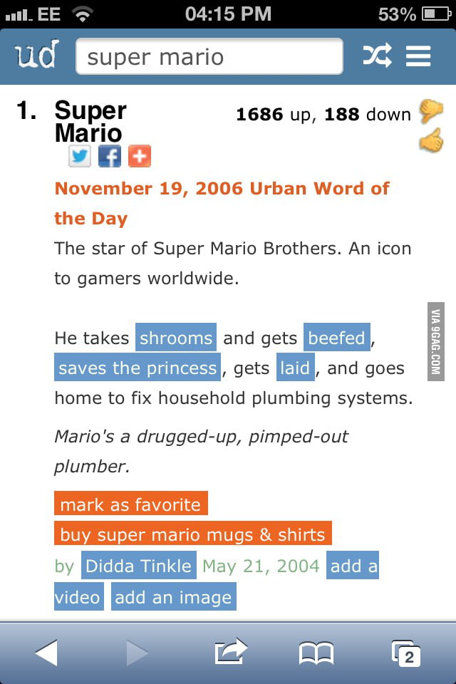 Super mario - 9GAG