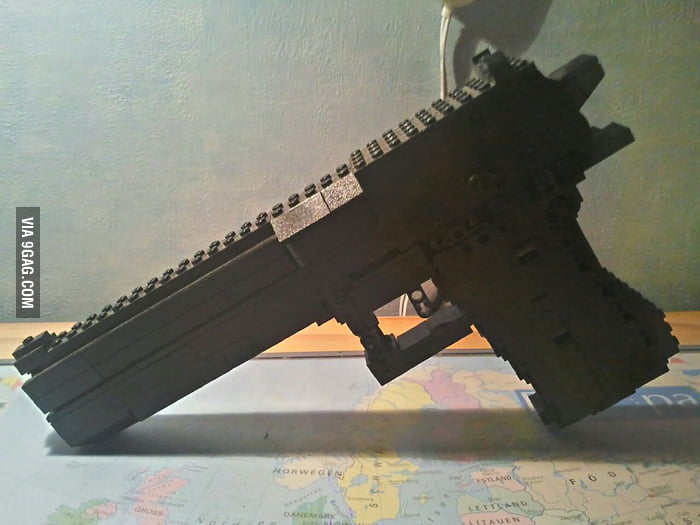 It's a Lego Desert Eagle! - 9GAG
