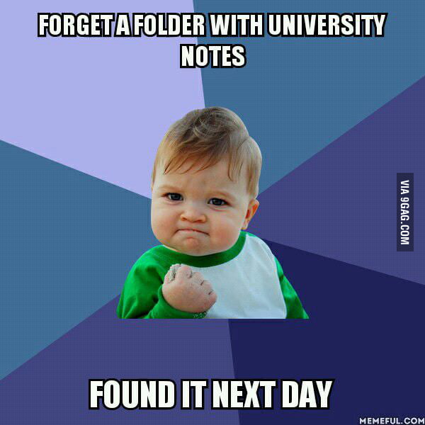 Tomorrow we have a test - 9GAG