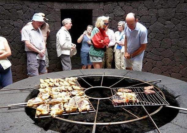 There is a restaurant in Spain named "El Diablo", that grills its food ...