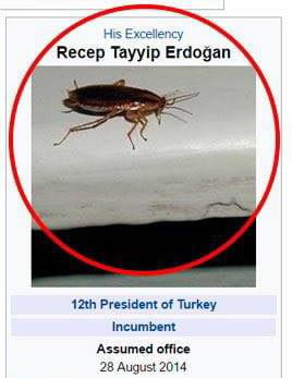Whoever made this edit that got Wikipedia banned in Turkey - 9GAG