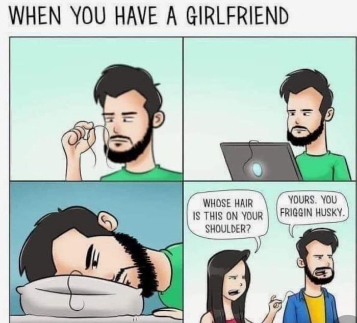When your gf is suspicious - 9GAG