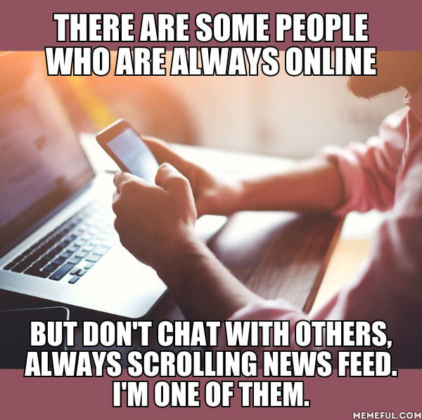 Scroll stressfully - 9GAG