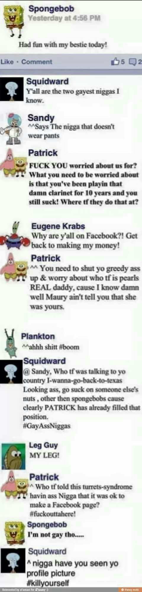 When Spongebob updates his status - 9GAG