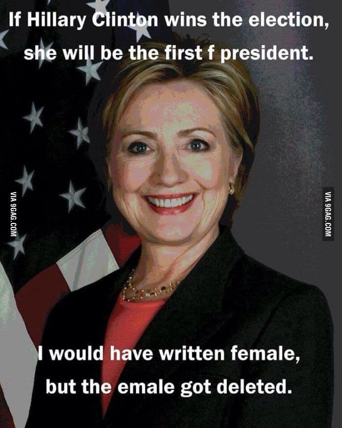 F president... - 9GAG