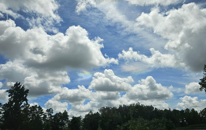 Rainbow clouds in Orlando, FL - 9GAG