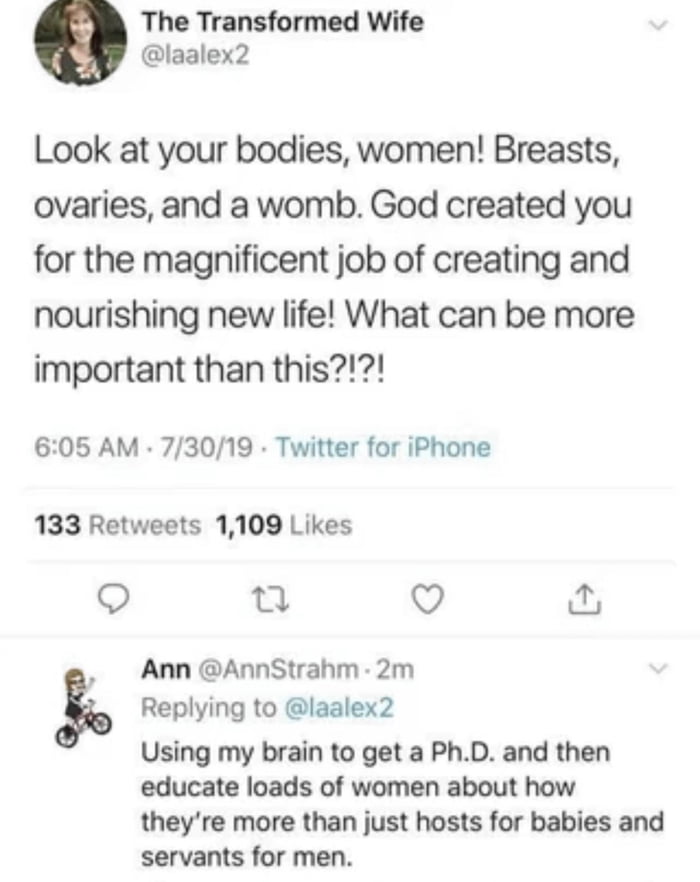 Women are apparently just baby making machines - 9GAG