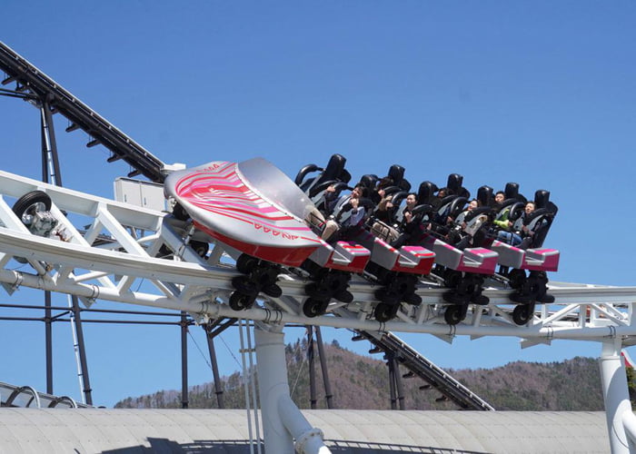 The fastest accelerating coaster ever built was Do-Dodonpa in japan. It ...