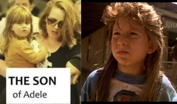 Is Adele sleeping with Joe Dirt? - 9GAG